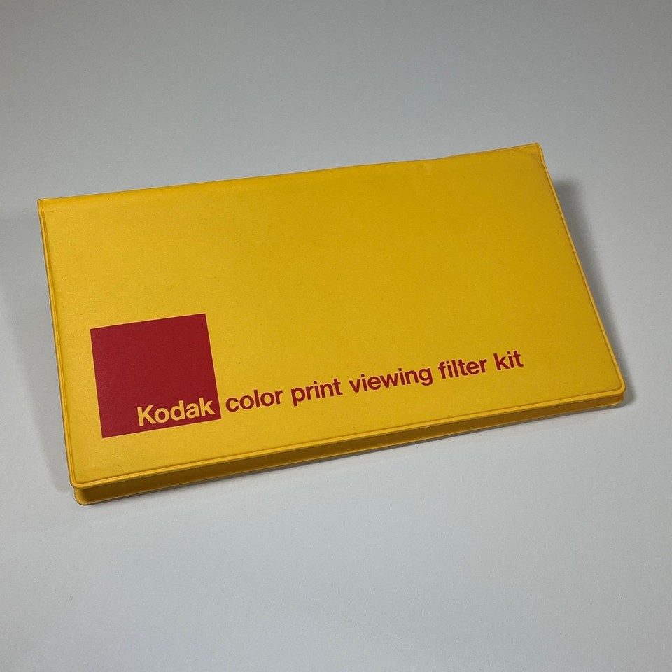 Vintage Eastman Kodak Color Print Viewing Filter Kit R-25 - Complete 6 ...