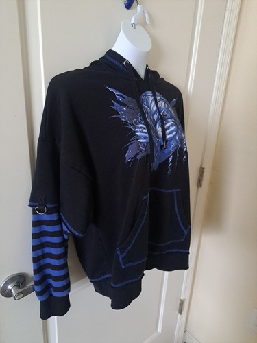 Fairies By Trick Hoodie Y2k 00’s Goth Emo Tripp NYC Style Hot Topic ...