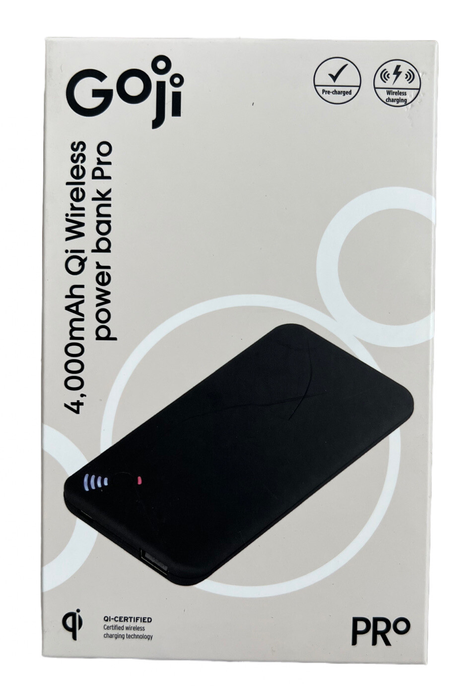 Goji G6P4WL20 4000mAh Power Bank - Black for sale online | eBay UK