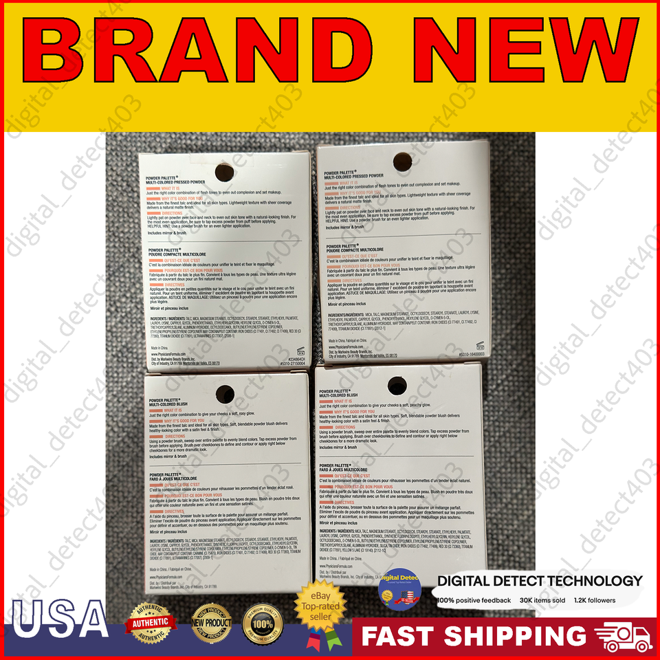 PHYSICIANS FORMULA Powder Palette Multi-Colored Pressed Powder and ...