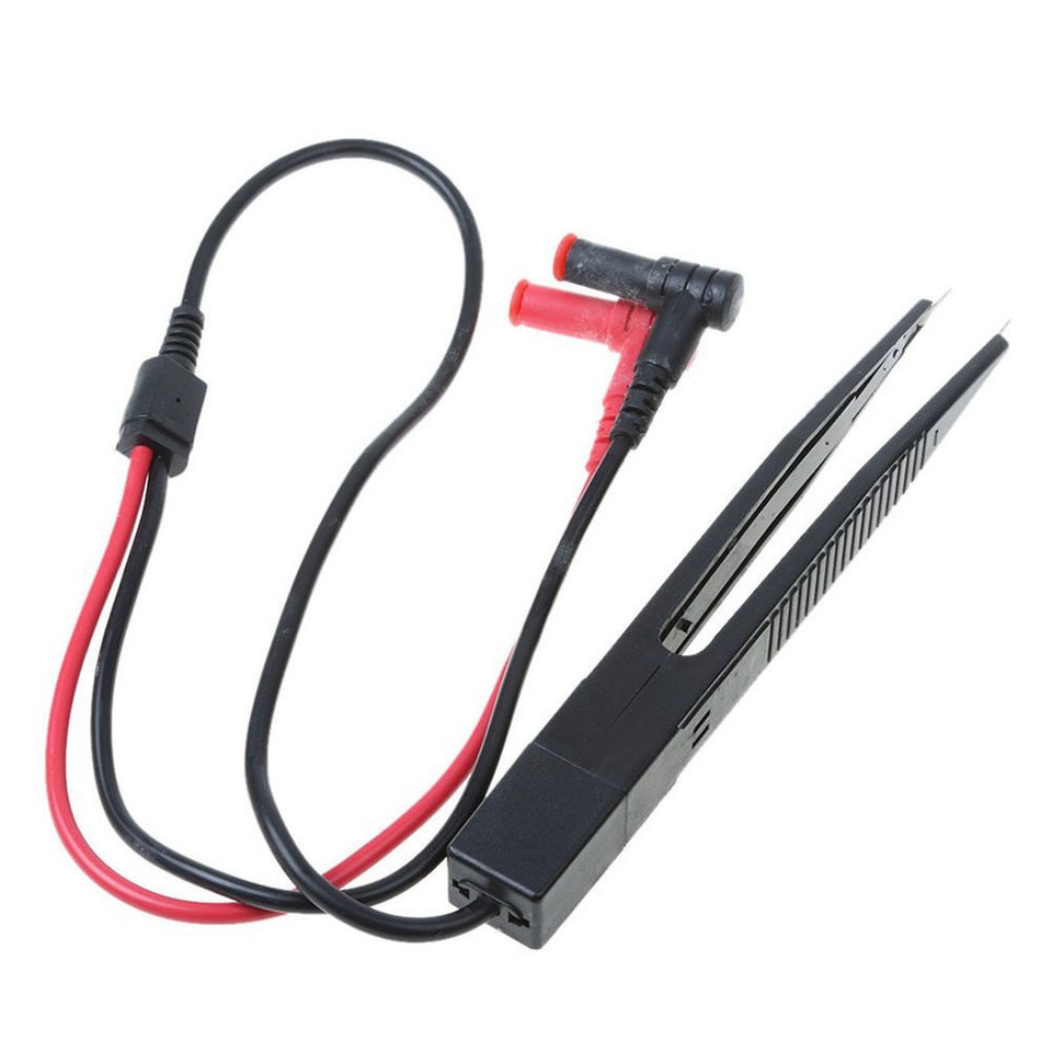 New SMD Testing Tweezers Probe Leads For Multimeter Tester 716955883574 ...
