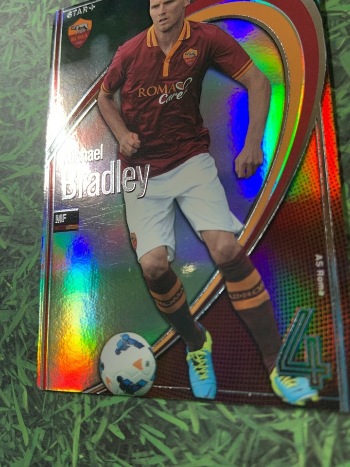 Panini Football League 2014 Michael Bradley AS Roma Refractor card PFL ...