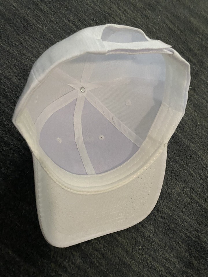 NFL SHIELD LOGO REFEREE OFFICIALS GAME HAT CAP WHITE LOW CROWN ...