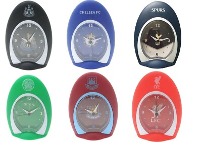 Football Mini Alarm Clock Quartz Football Club Design | eBay