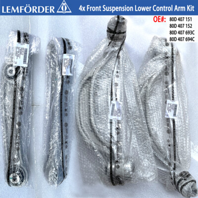 4x Front Lower Control Arms Kit OEM For Audi A6 Quattro S6 A8 Q5 A7/S7 ...