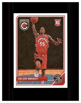 2015-16 Panini Complete Basketball #316 Delon Wright RC Toronto Raptors ...