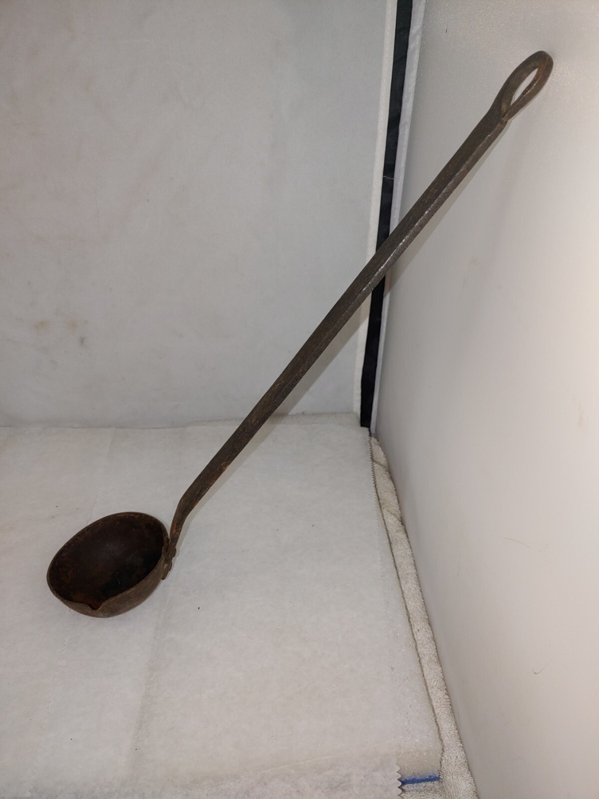Vintage Cast Iron Ladle W/ 15" Length Stamped #2 Lead Casting | eBay