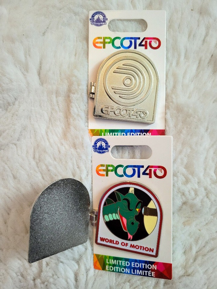 Disney Parks EPCOT 40th Pins Horizons, Motion, Imagination, Figment ...