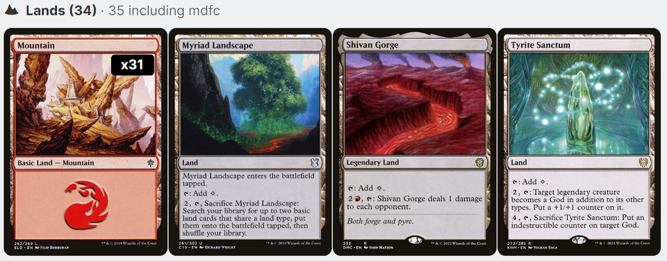 Ojer Axonil, Deepest Might BURN NONCOMBAT DAMAGE Magic MTG Custom ...