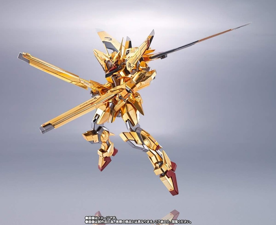METAL ROBOT SPIRITS Side MS Akatsuki Gundam Shiranui Unit Figure Bandai ...