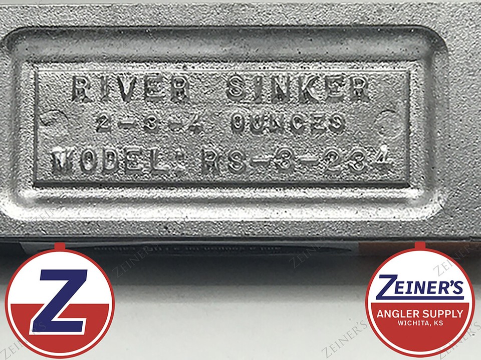 3179 New Do It River Sinker Mold w/Brass Wire Eyes #2 - 1 Cavity ea 2 ...