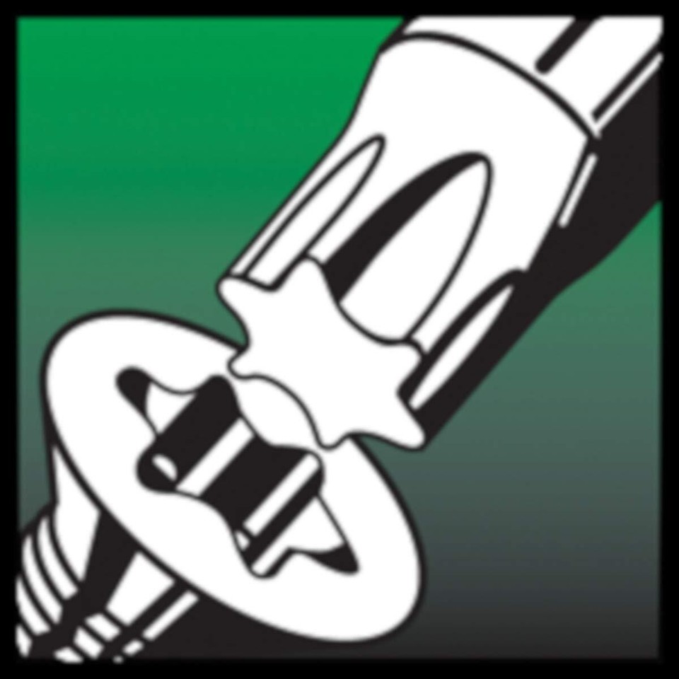 EKLIND 68988 Power-T Handle TORX star Key - 8pc set T8-T40 (9In shaft ...