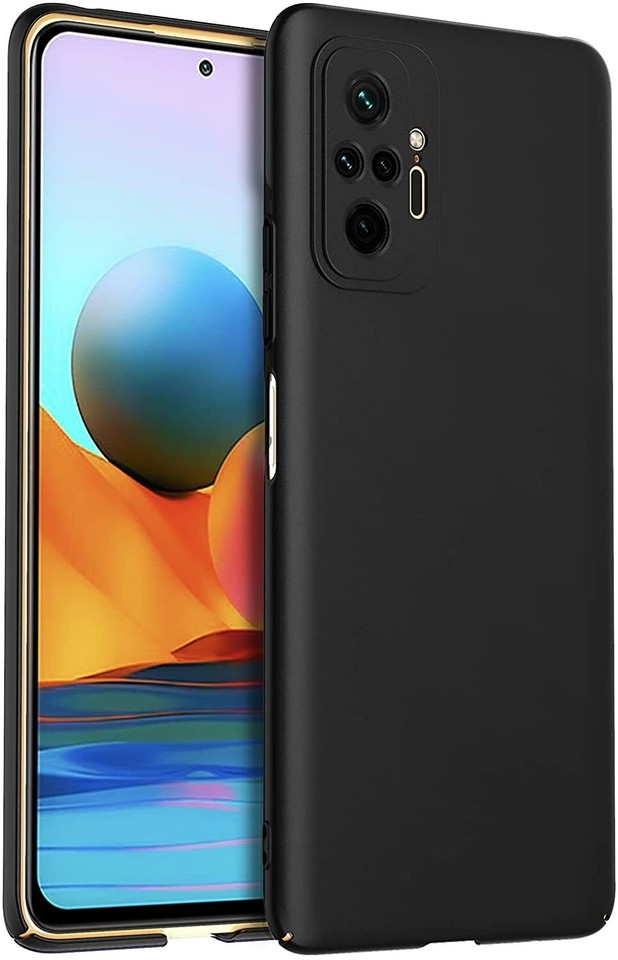 For Xiaomi Redmi Note 10 Pro Max Case Hard Back Cover & Glass Screen ...