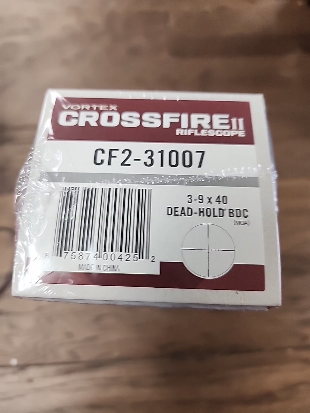 Vortex Crossfire II 3-9 X 40mm Riflescope CF2-31007 for sale online | eBay