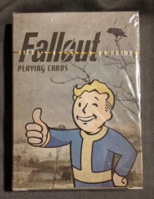 Fallout Playing Cards (Brand New, Sealed, Licensed Product) | eBay