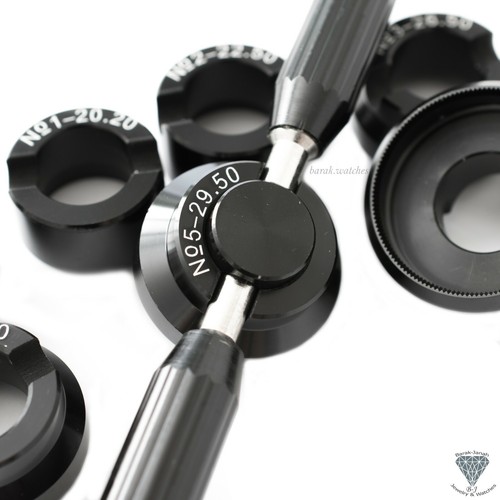 Black Wrench Tool Back Case Opener For Rolex and Tudor Watches Repair ...