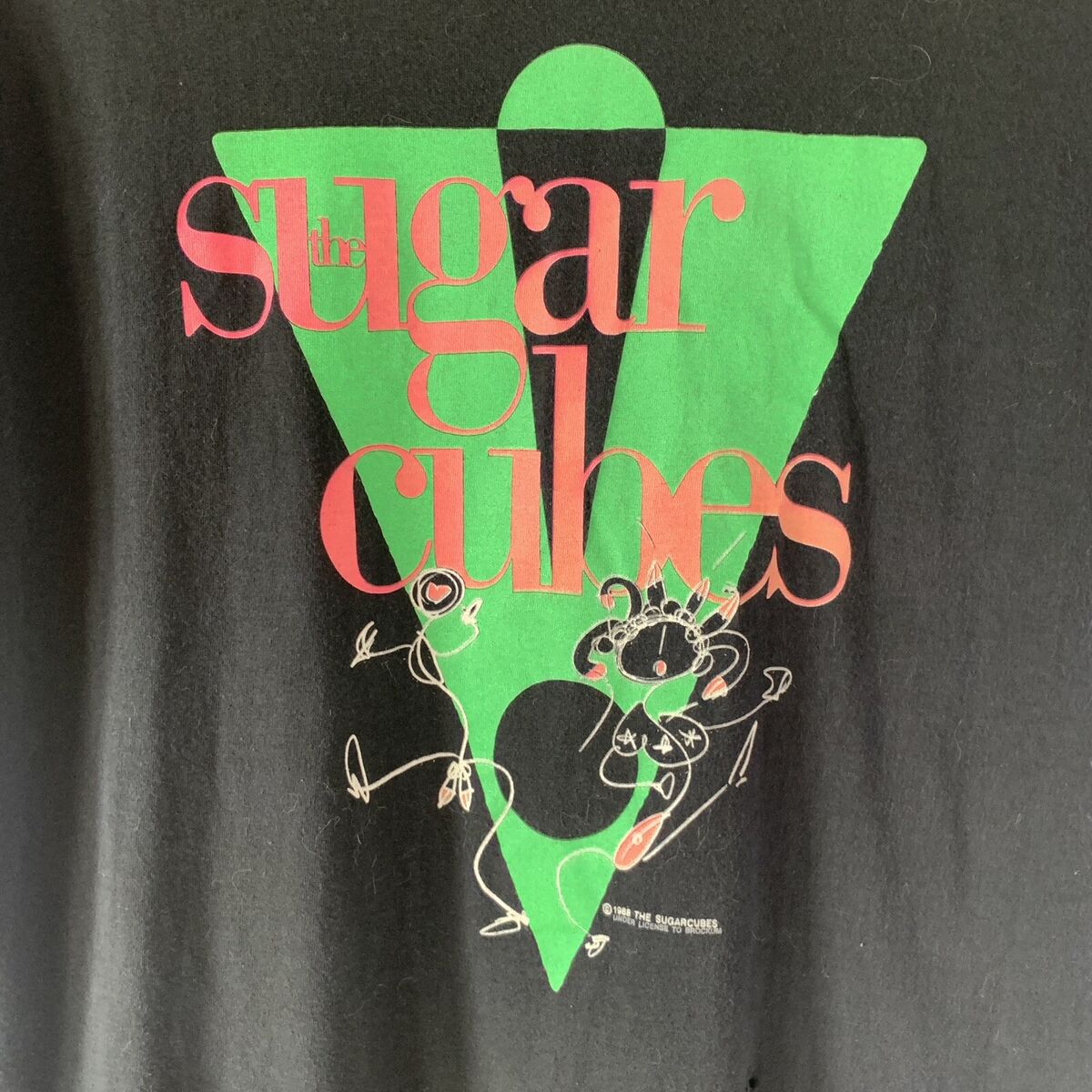 1988 Sugarcubes Vintage Tour Band Tee Shirt 80s 1980s Bjork 1988 Sugarcubes Vintage Tour Band Tee Shirt 80s 1980s Bjork