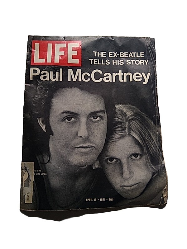 LIFE Magazine April 16 1971 Paul McCartney Beatles Charles Manson ...