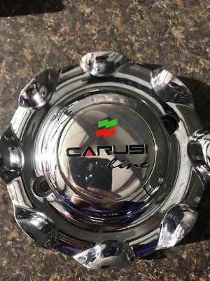 CARUSI LINE CUSTOM WHEEL/RIM CHrome Center Cap # MEXICO 17X8 1ea-FREE ...