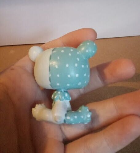 Littlest Pet Shop LPS Custom - Blue teddy bear with brown eyes | eBay