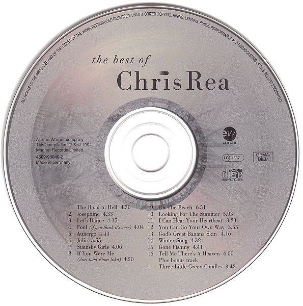 Chris Rea - The Best Of Chris Rea (CD, Comp) | eBay UK