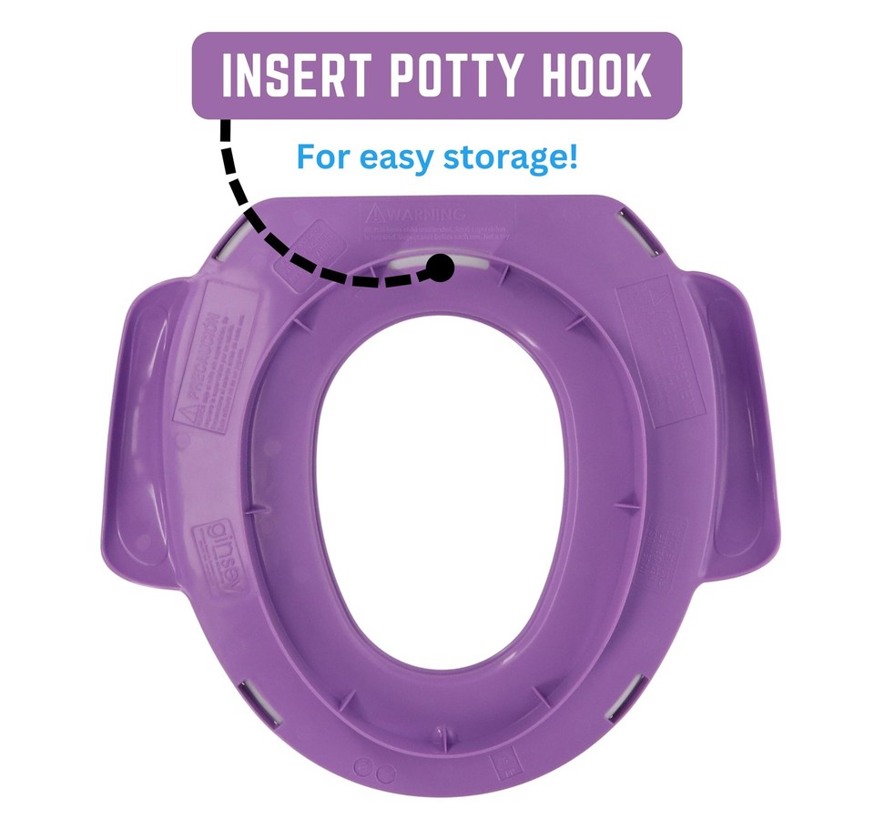 Gabbys Dollhouse Soft Potty Seat NBC Universal Training Toilet Kids ...