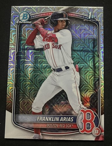 Franklin Arias 2025 Bowman Chrome 1st Bowman Mega Box Mojo Refractor | eBay