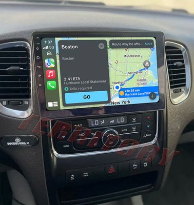 10.1" Carplay For 2011 2012 2013 Dodge Durango Android Auto Car Radio ...