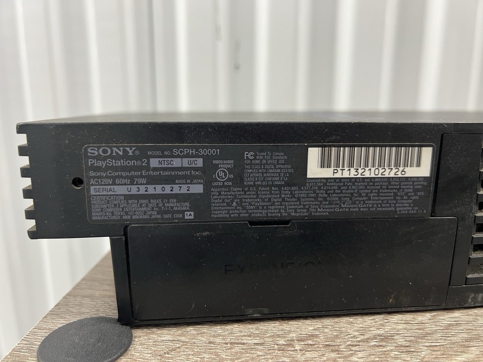 PlayStation 2 PS2 Fat SCPH-30001 NTSC Console Only As Is Parts or ...
