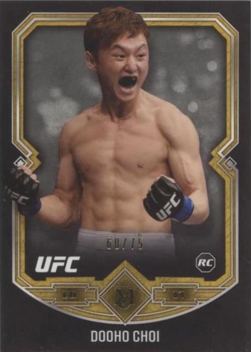 2017 Topps UFC Museum Collection - Dooho Choi #28 Gold /75 (RC) for ...