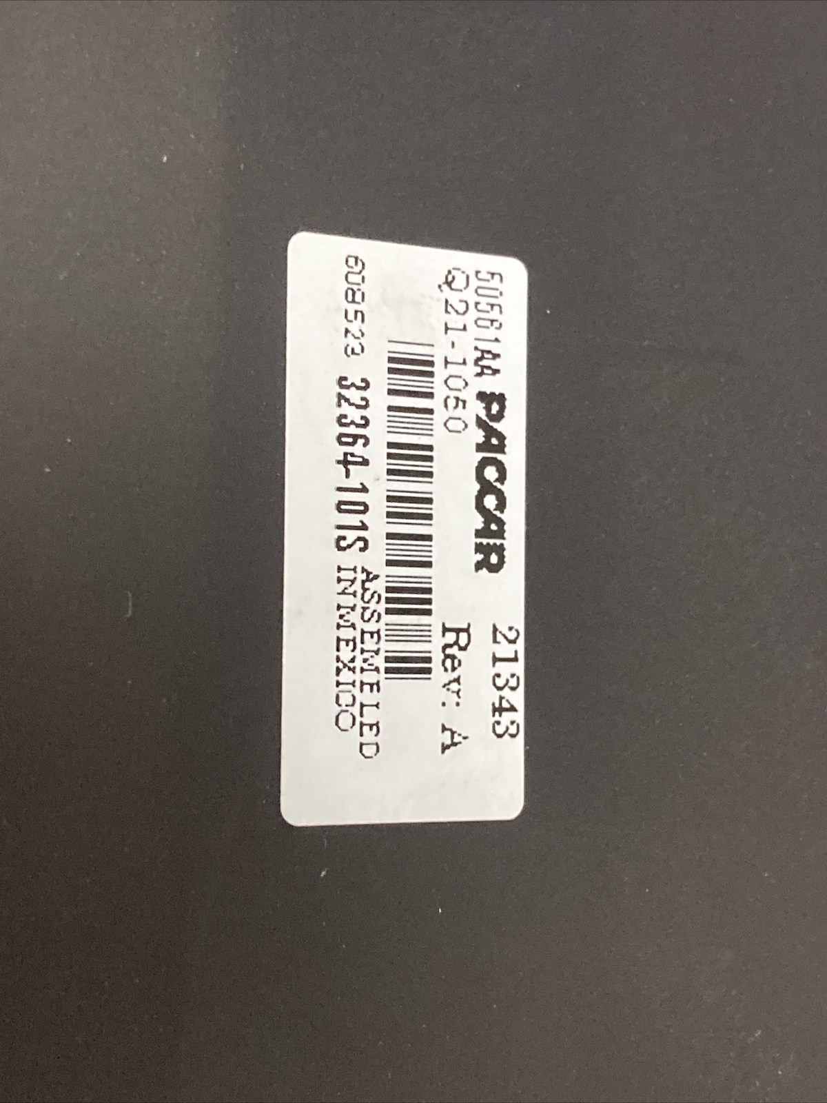 ~ NEW GENUINE PACCAR OEM DRIVER SIDE DOOR CONTROL RELAY MODULE pn - Q21 ...