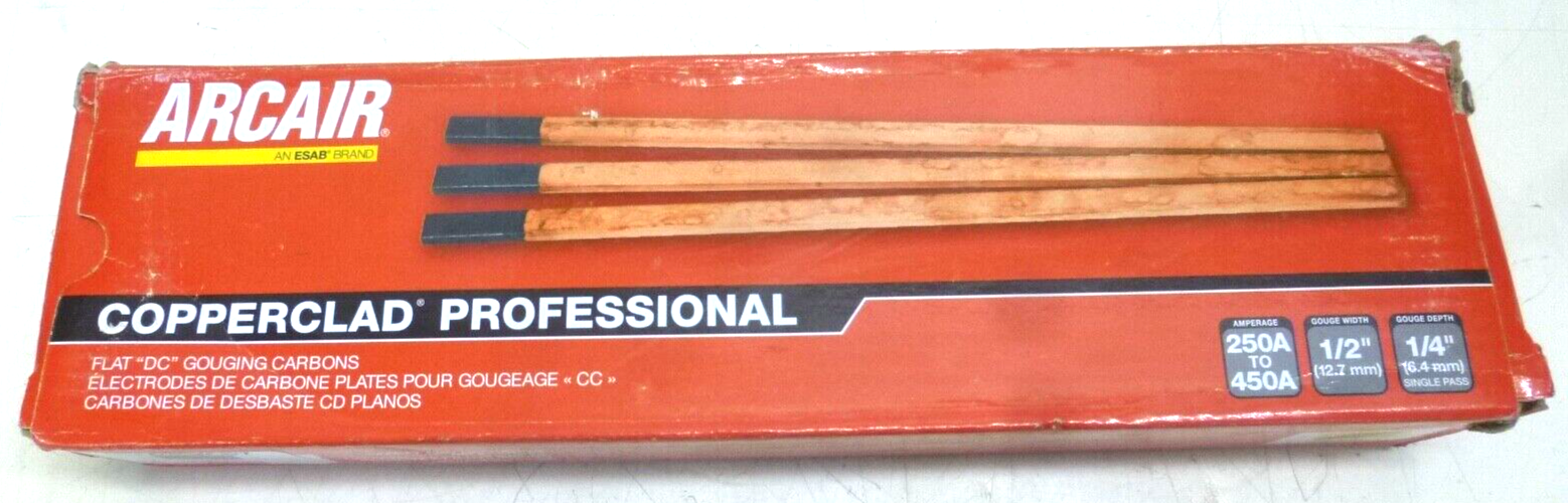NEW! ARCAIR, Gouging Electrode: Pointed, 3/16 in x 12 in, 250 A, DCEP ...