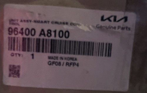 OEM Cruise Control Distance Radar Sensor Kia Optima 2017 2018 2019 / ...