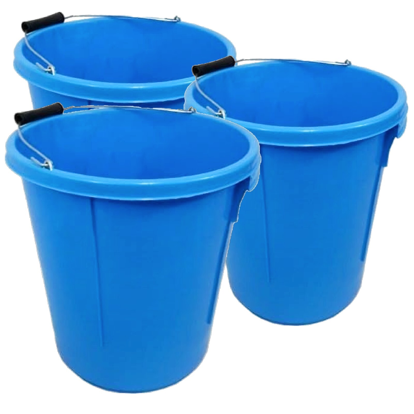 25 LITRES / 25L BLUE PLASTERERS / PLASTER BUCKET 5 GALLON WITH ...