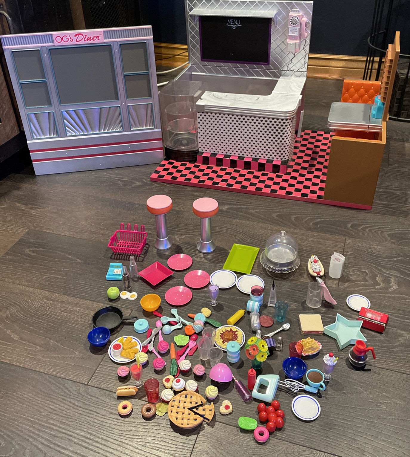 Our Generation Bite to Eat Retro Diner Playset for sale online | eBay