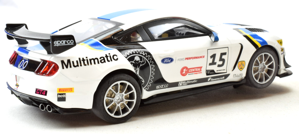 Scalextric "Multimatic" Ford Mustang GT4 W/Lights & C8515 Dig Plug 1/32 ...