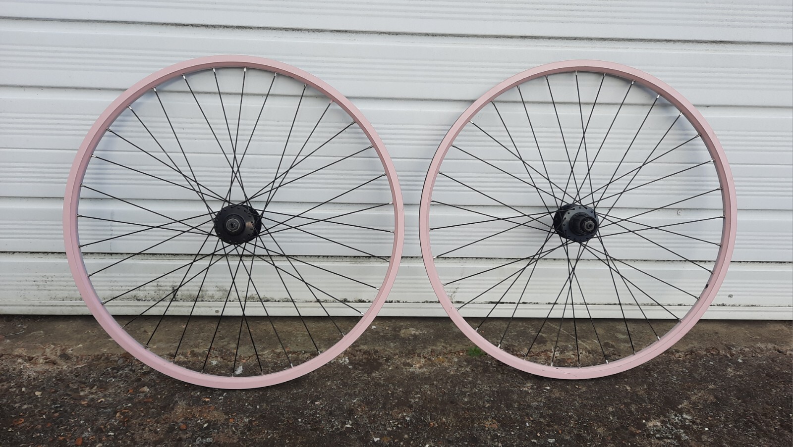 Powder Pink / Lilac (Purple) 26" Disc Wheels Weinmann ZAC 19 Quando MTB ...