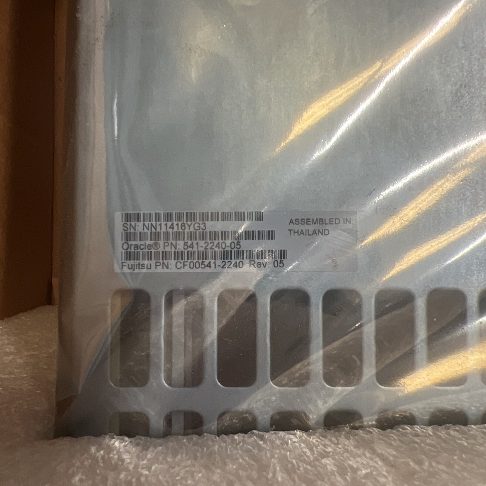 Sun Fujitsu CF00541-2240 Rev 05 BF11030DL0 I/O UNIT SPARC For M4000 ...