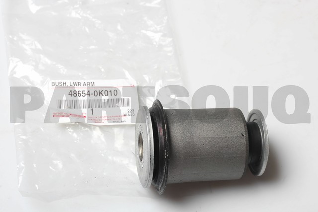 486540K010 Genuine Toyota BUSH, FRONT LOWER ARM, NO.1, RH/LH 48654 ...