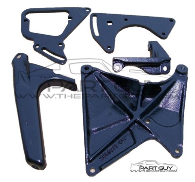 1971-78 Chevy BIG BLOCK A/C COMPRESSOR MOUNT BRACKETS AC Air ...