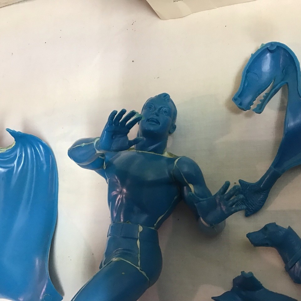 AURORA SUPERBOY COMIC SCENE 1974 Model kit Used complete | eBay