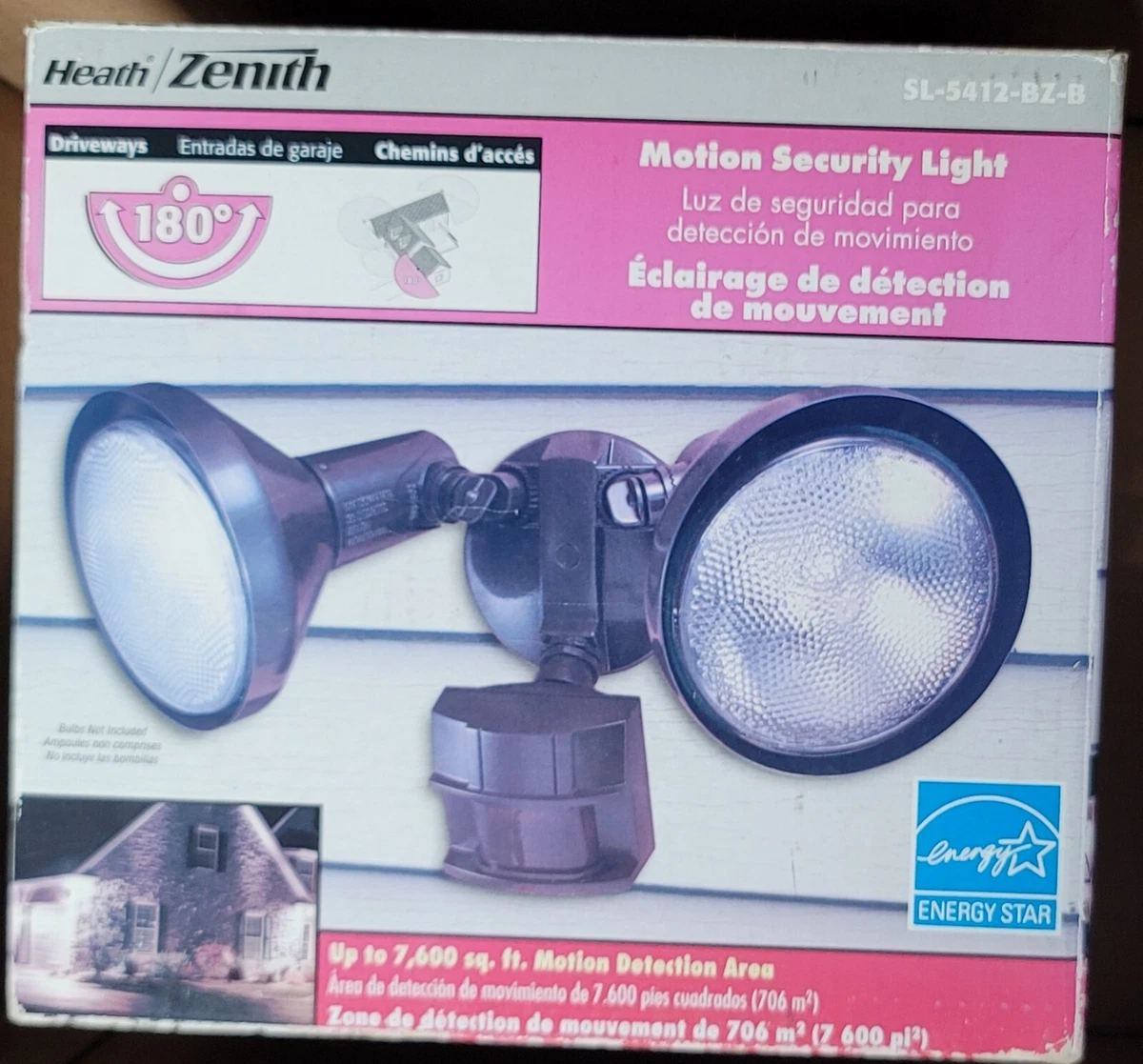 Heath Zenith Motion Sensor Light Control Model Sl 5412 | Shelly Lighting