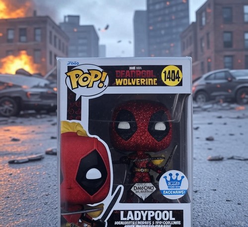 Funko Pop!: *GEM MINT* Ladypool (Diamond Ed) (Funko EXC) *FOR CHARITY ...