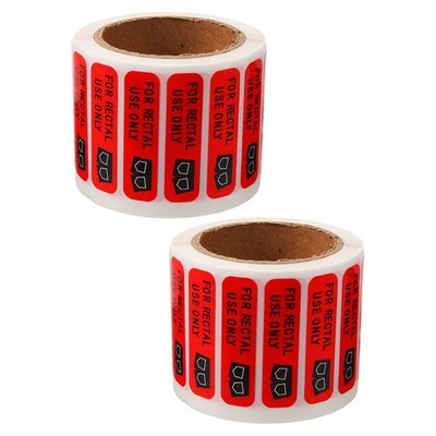 2 Rolls Rectal Use Only Stickers for Party Funny Decal Rectaluse | eBay ...