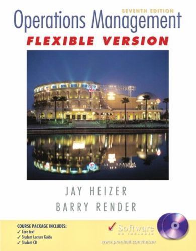 Operations Management by Jay H. Heizer and Barry Render (2003, CD-ROM ...