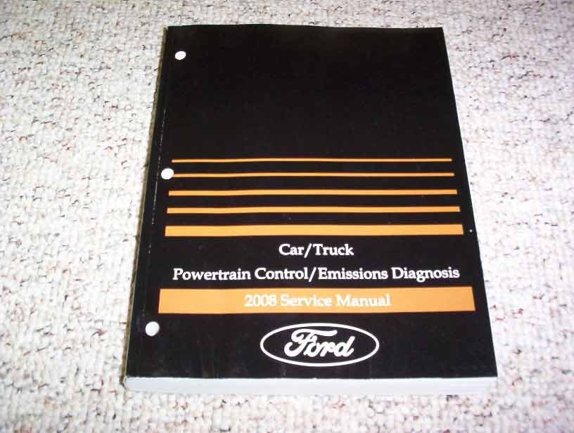 2008 Ford Ranger Truck Powertrain Control & Emissions Diagnosis Service ...
