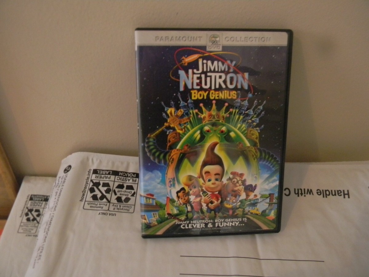 Jimmy Neutron Boy Genius Dvd JIMMY NEUTRON: BOY GENIUS JIMMY