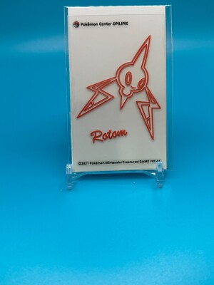 Rotom Pokémon Center PROMO Seal Nintendo Japanese Japan Anime F/S | eBay