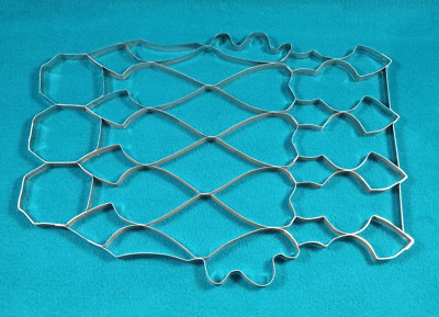 Vintage Stainless Steel 32 in ONE Scrapless Cookie Cutter With ...