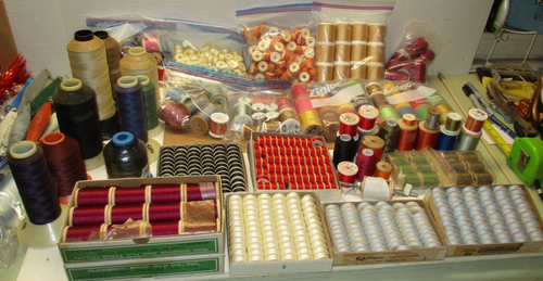 VINTAGE THREAD For Rod Wrapping ** HUGE BUNDLE ******* | eBay